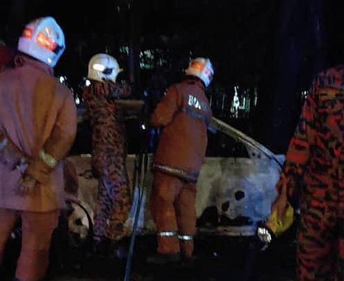 Driver burns to death when vehicle goes up in flames after accident ...