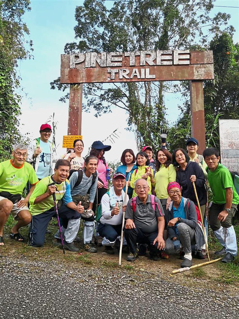 Penang hiking group members overcome punishing trails to reach two ...