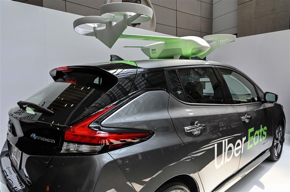 Uber tests drone food delivery, launches new autonomous SUV | The Star