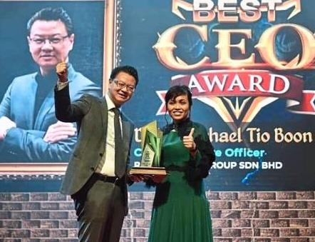 Tio gets best CEO award | The Star Online