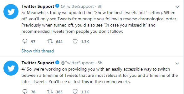 Twitter to bring back the chronological timeline | The Star