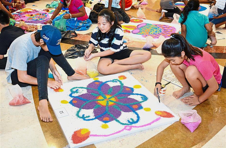 Little kolam artists full of ideas | The Star