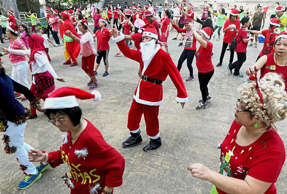 Aerobics with festive twist | The Star