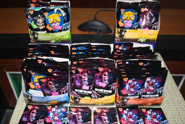 Seized: 150 packets of Ghost Smoke candies in Johor | The Star Online