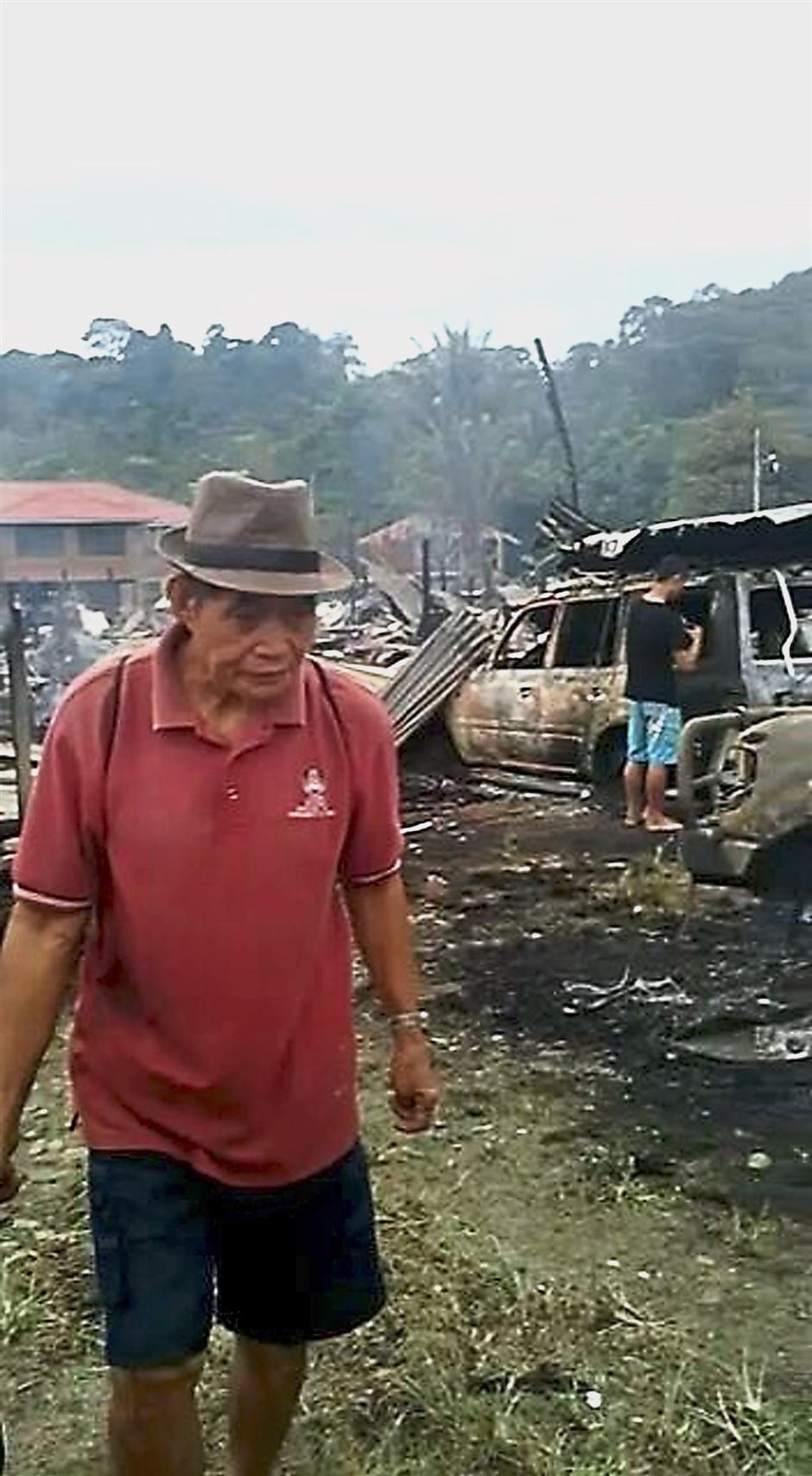 Long Peluan folk face bleak days after blaze | The Star