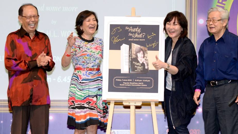 June Wong's book titled 'So Aunty, So What? And Some More' launched ...